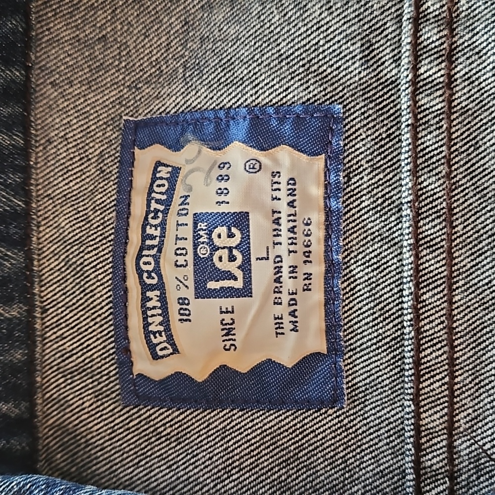 Rare Vintage Lee Denim Madame Tussauds Max Museum N Y… - Gem